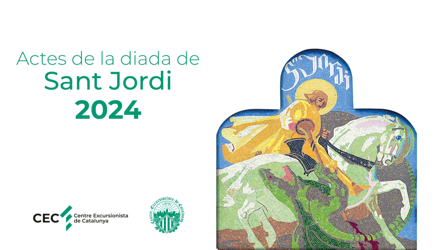 Diada de Sant Jordi 2024 - Centre Excursionista de Catalunya